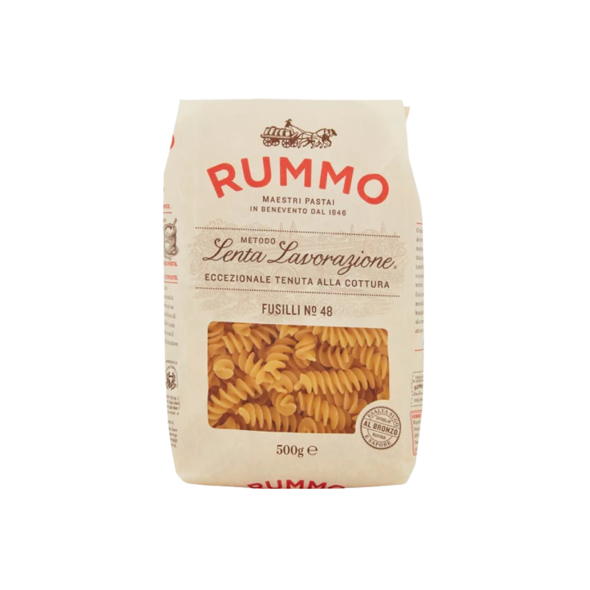 Pasta Rummo Fusilli No. 48 | Alacena de Mónica