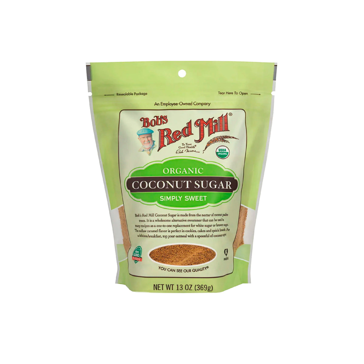 Azúcar de Coco Orgánica Bob´s Red Mill | Alacena de Mónica